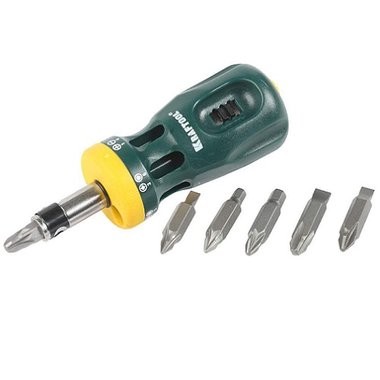 Отвертка реверсивная KRAFTOOL "BIT LOCK" 26161-H13 по цене 750 руб. у ...
